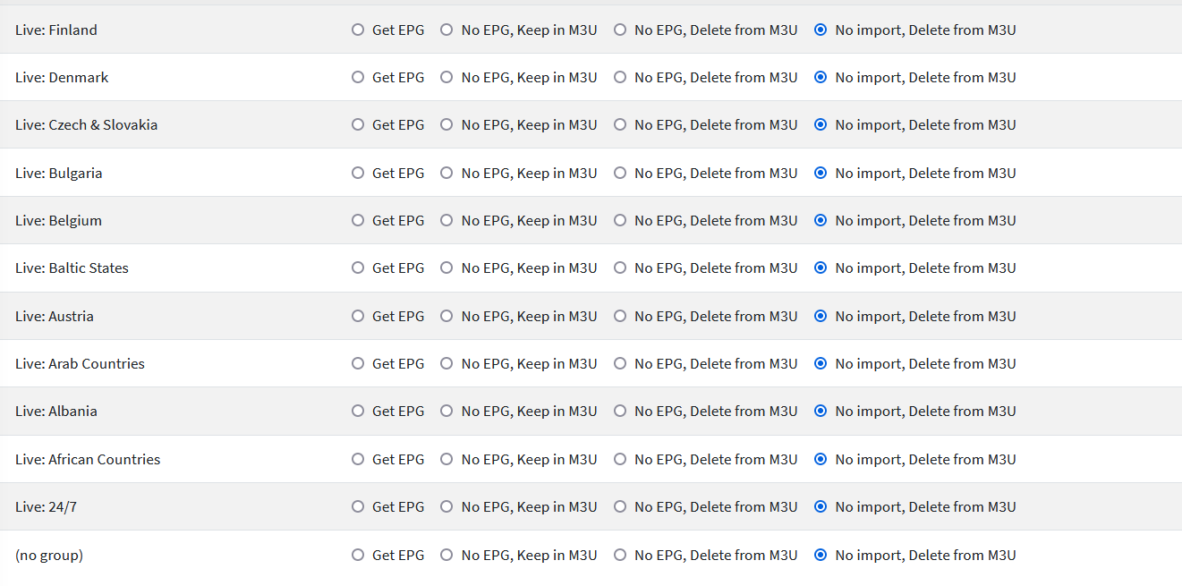 Guide - Edit your M3U playlist and assign EPG Data | EPG Editor