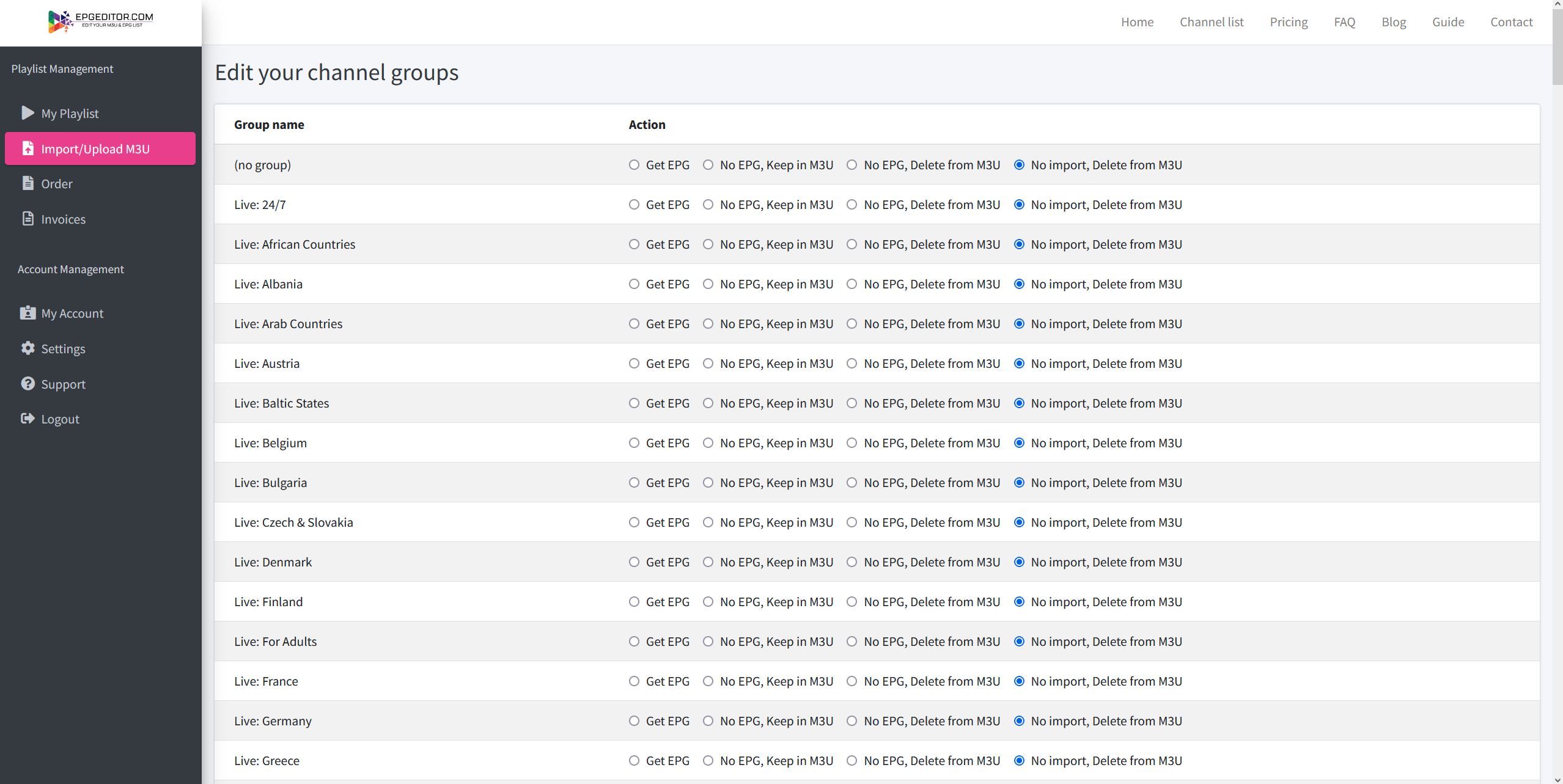 How to Edit M3U Playlists and Assign EPG Data | Step-by-Step Guide